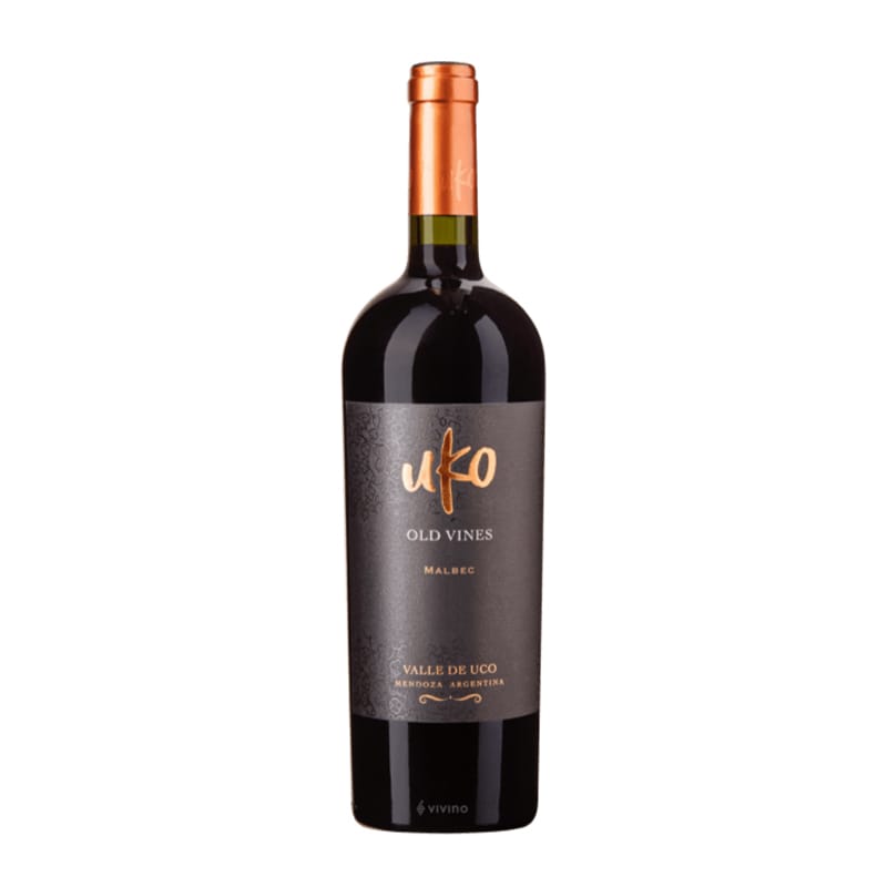 Vinho Tinto Argentino Uko Old Wines Malbec 750 ml - Loja Adega Canto Grande